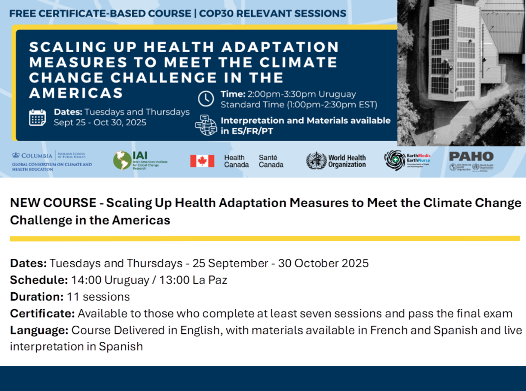 Scaling Up Health Adaptation Measures to Meet the Climate Change ...